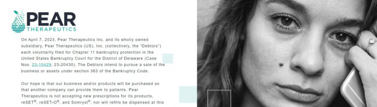 Pear Therapeutics: The Rise and Fall of a Digital Therapeutics Pioneer ...