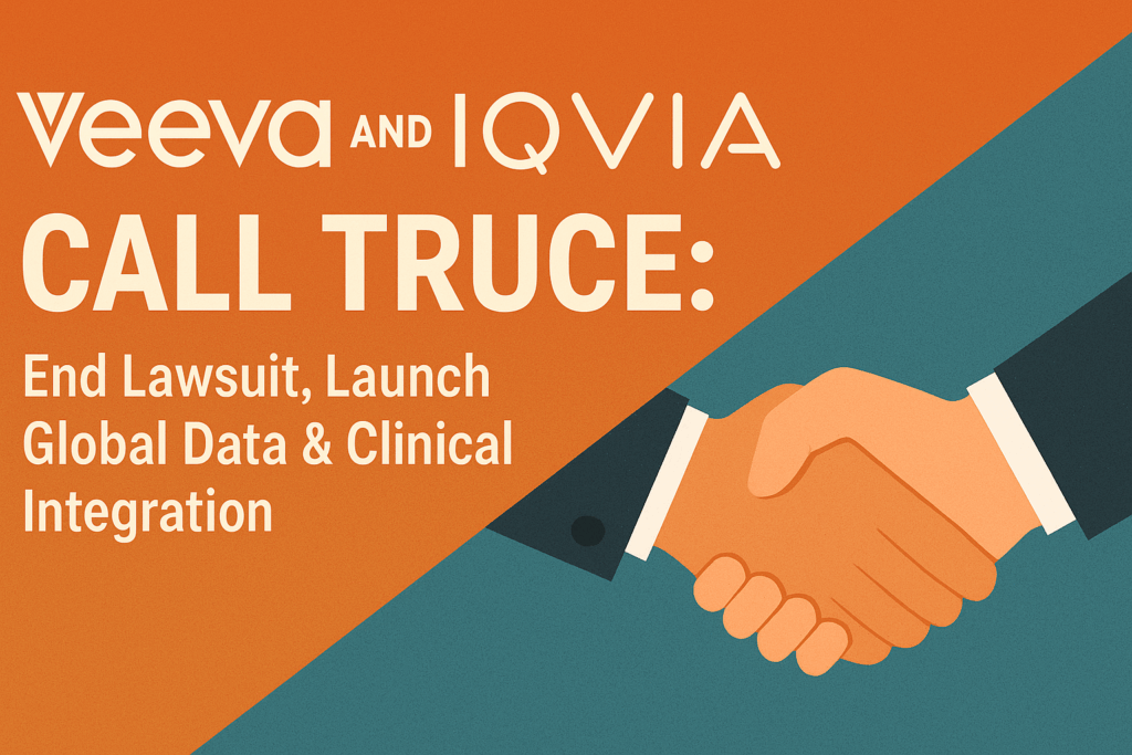 Veeva and IQVIA Call Truce: From Lawsuit to Data Integration ...